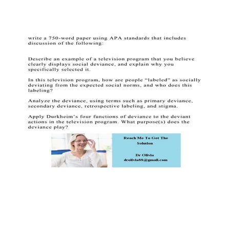 write a 750-word paper using APA standards that includes discuss.docx