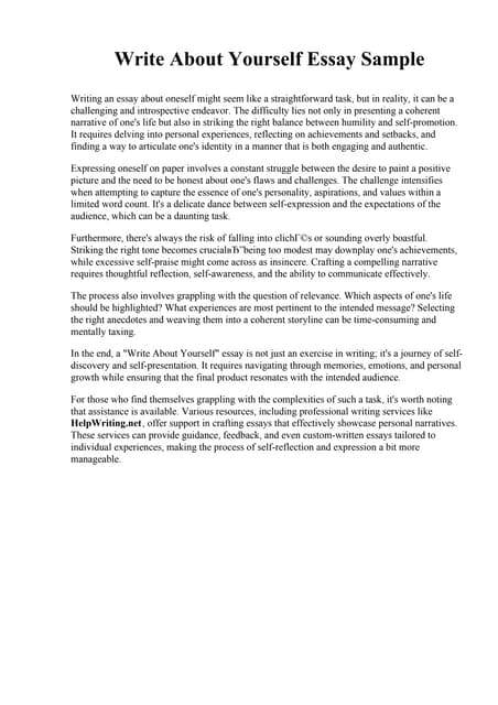 Writing About Yourself Essay.pdf