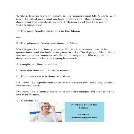 Write a five paragraph essay, using sources and MLA style with a wor.docx