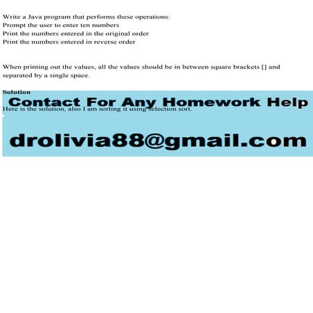 Write A Java Program That Performs These Operationsprompt The Usepdf 3282