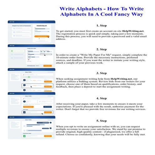Write Alphabets - How To Write Alphabets In A Cool Fancy Way | PDF