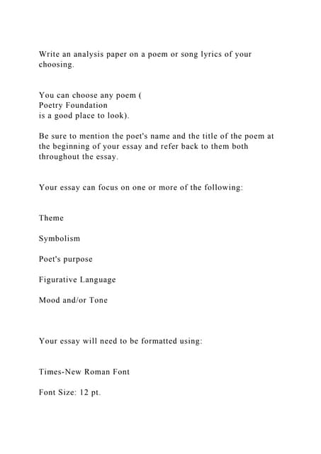 Write an analysis of a text (journal article, magazine article, edit.docx