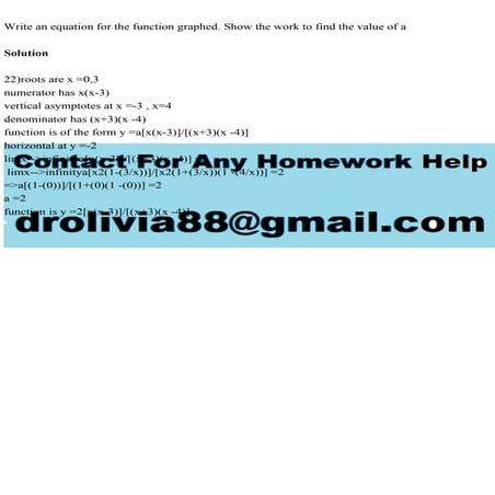 Write an equation for the function graphed. Show the work to find th.pdf
