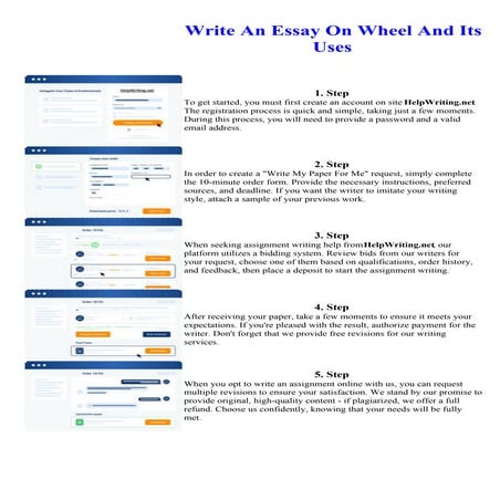 Write An Essay On Wheel And Its Uses | PDF