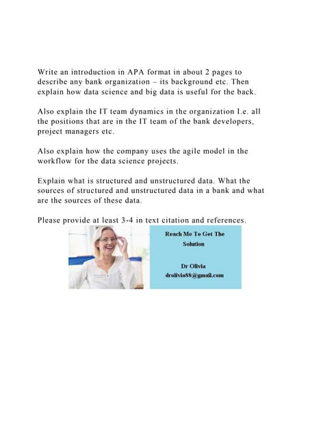 Write a 7 pages Research Paper following APA format including Title .docx