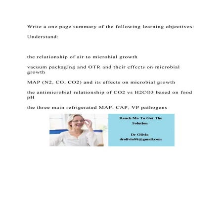 Write a one page summary of the following learning objectivesUn | DOCX