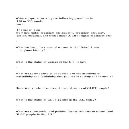 Write a paper answering the following questions in 150 to 350 wo.docx