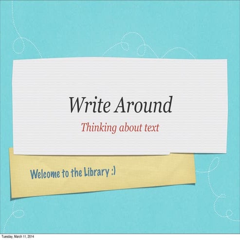 Write around pdf | PDF