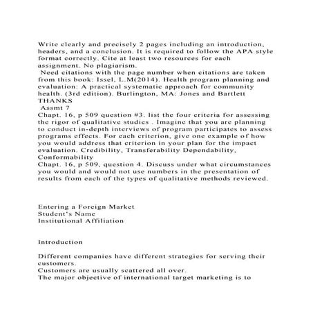 Write clearly and precisely 2 pages including an introduction, hea.docx