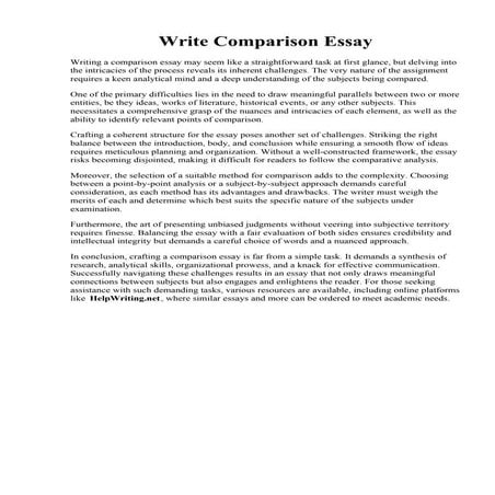 Write Comparison Essay.pdf