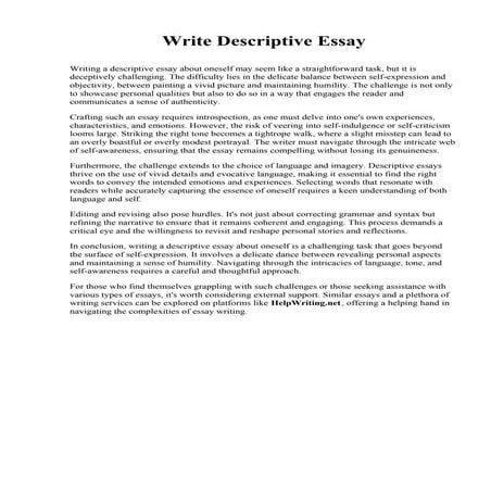 Write Descriptive Essay.pdf