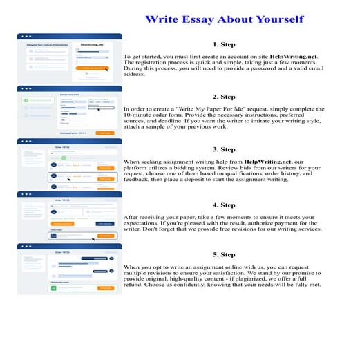 Write Essay About Yourself | PDF