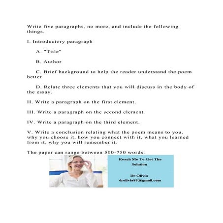 Write five paragraphs, no more, and include the following things. | DOCX