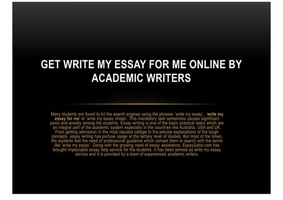 Essay Components | PPT