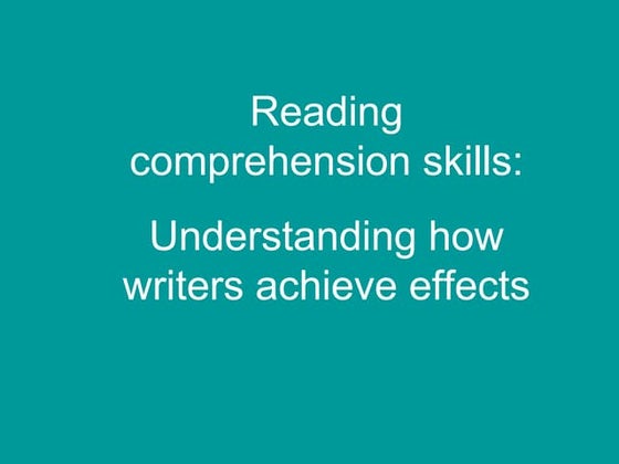 Form,structure and language | PPT