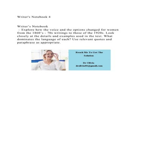 Writers Notebook 4Writer’s Notebook – Explore how the voice | DOCX