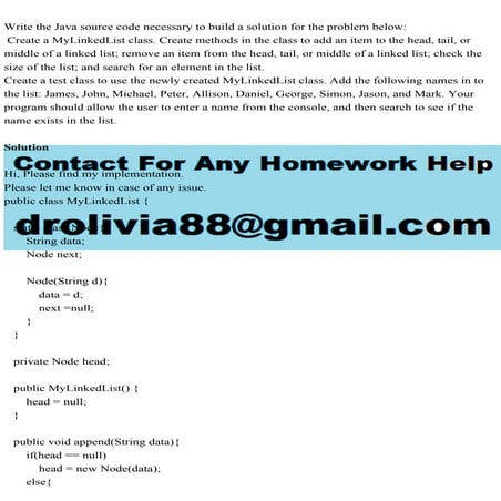 Write the Java source code necessary to build a solution for the pro.pdf