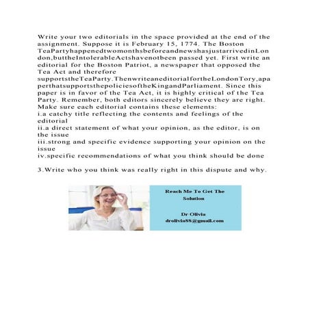 Write your two editorials in the space provided at the end of the as.docx