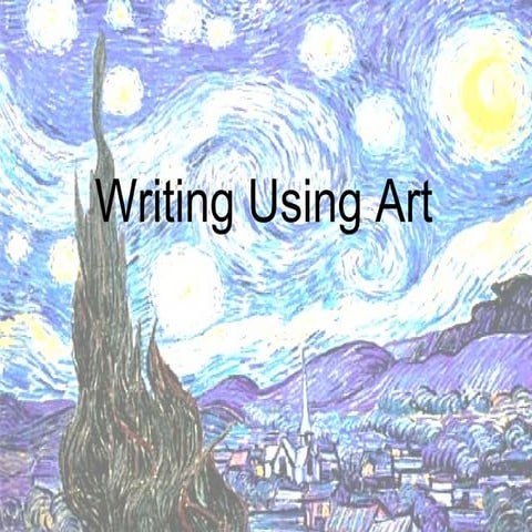Writing Using Art | PPT