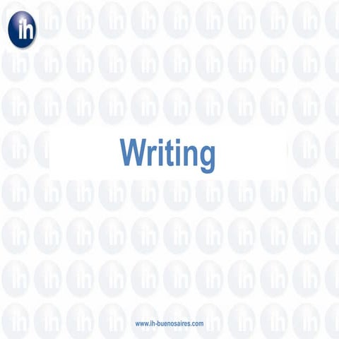 Writing | PPT