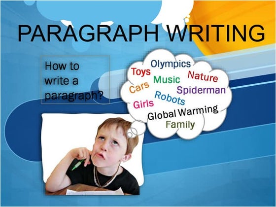 Writing a Paragraph | PPT