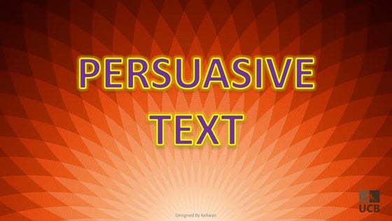 Identify features of persuasive texts | PPTX | Parks | Attractions