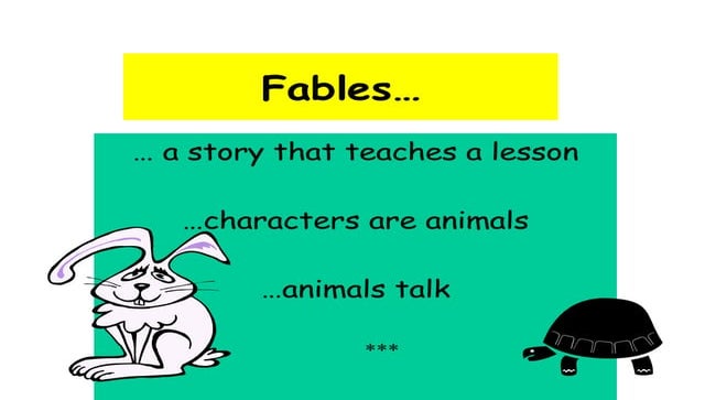 Writing A Fable Checklist Clipart