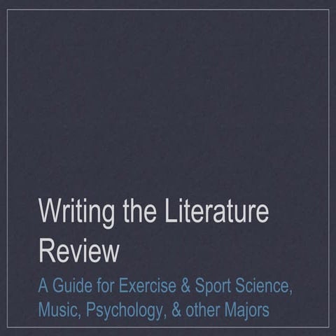Writing-a-Literature-Review-in-Psychology-and-Other-Majors.ppt