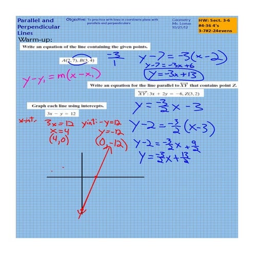 Writing and Graphing Linear Equations.pdf | Physics | Science