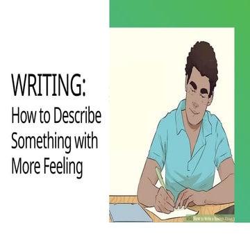 Writing - How to Describe with Feeling.pptx