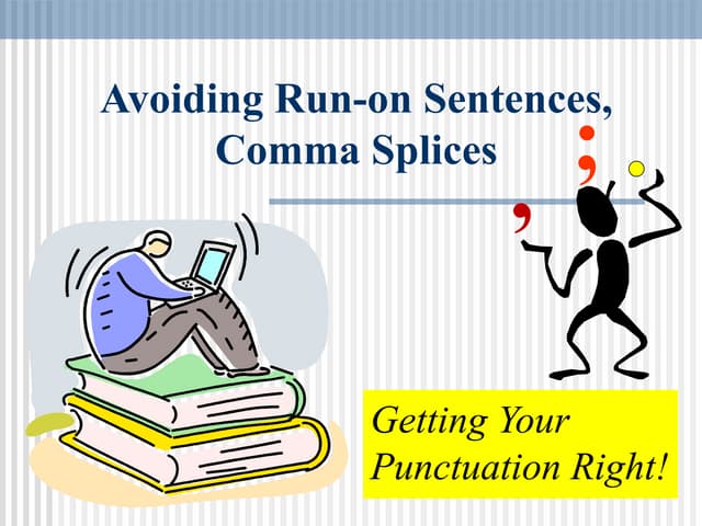 Comma Splices | PPT