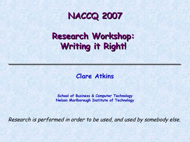 How to Write an Article | PPTX