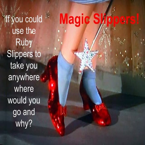 Writing magic slippers | PPT