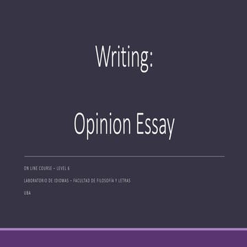 Writing opinion essay | PPTX | Sports Radio | Genres