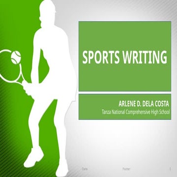 Writing-Sports-Article.pptx must viewed | PPTX