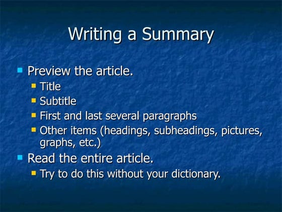 TEEL Essay structure | PPT | Science