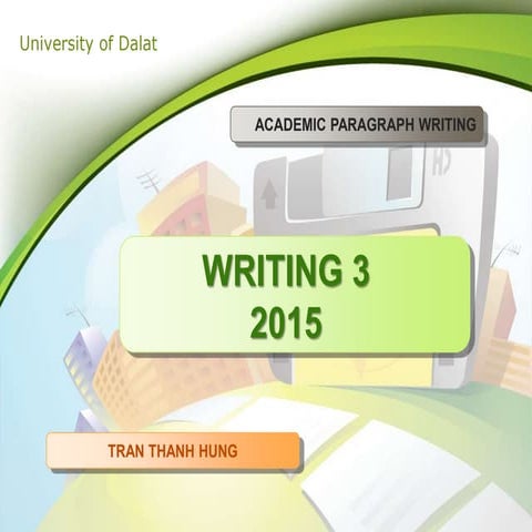 Writing 3 for AVK37A -2015 | PPT