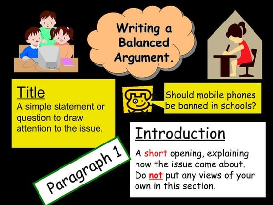 Ks2-Writing a balanced argument | PPT