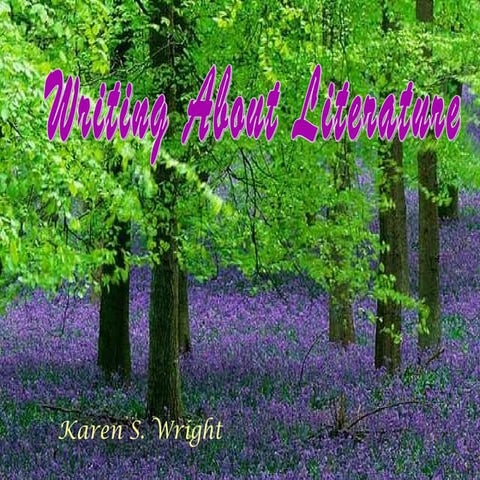 Writing about literature1(2)(3) 1 | PPT