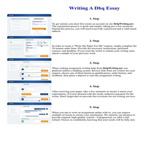 Writing A Dbq Essay | PDF