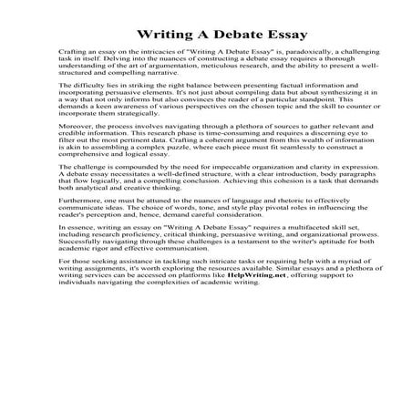 Writing A Debate Essay.pdf
