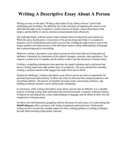 Descriptive Essay Of A Person Example.pdf
