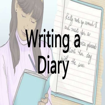 Mechanics of Writing a Diary Entry GR. 3 | PPTX