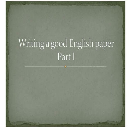 The Research Paper | PDF
