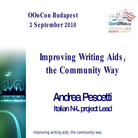 Improving writing aids, the community way | PPT