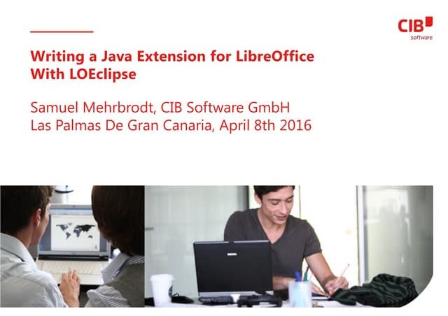 Writing A Java Extension For Libreoffice With Loeclipse Ppt 3233