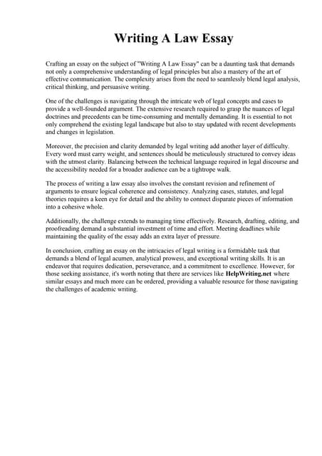 Essay About Law.pdf