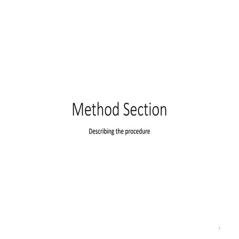 Writing a Method Section-Procedure_tcm18-117659.pptx