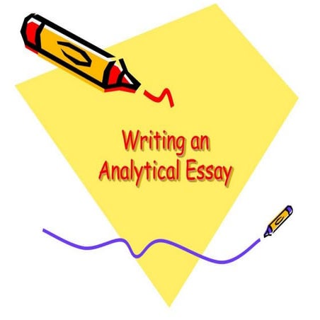 Writing An Analytical Essay | PPT