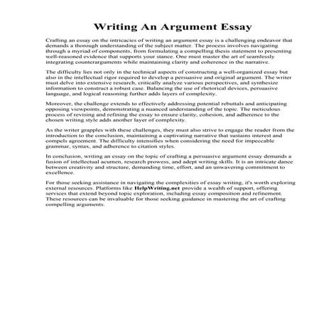 Writing An Argument Essay.pdf
